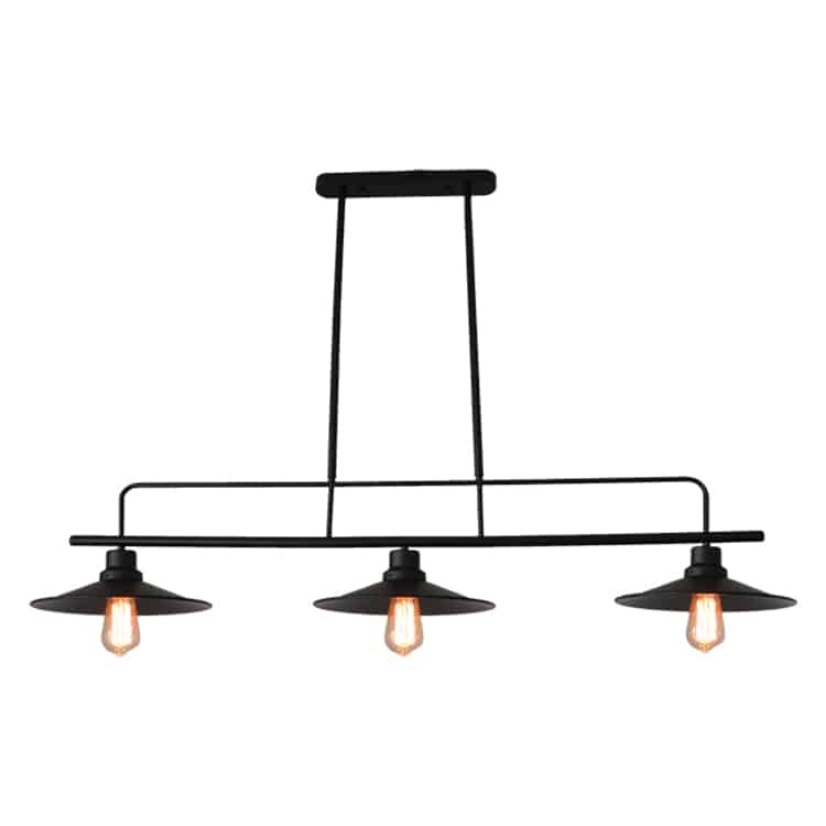 AMBROSE Tri Head Disk Shade Ceiling Light | Screed